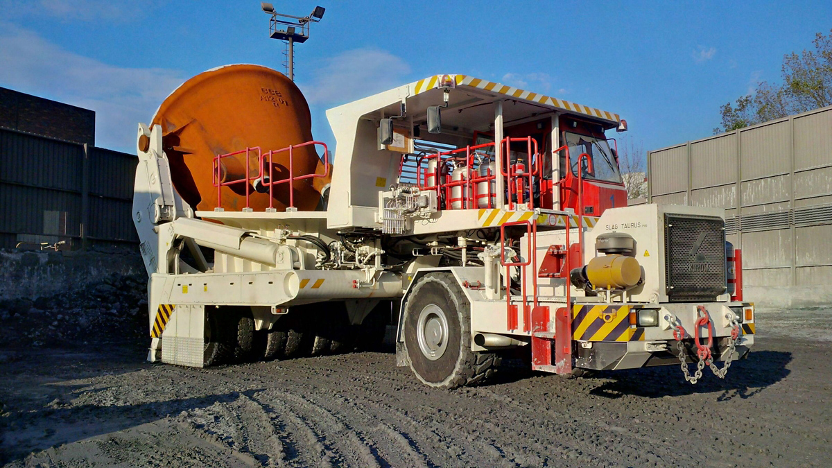 TECHNE KIROW GmbH: Products Metallurgy Slag Taurus